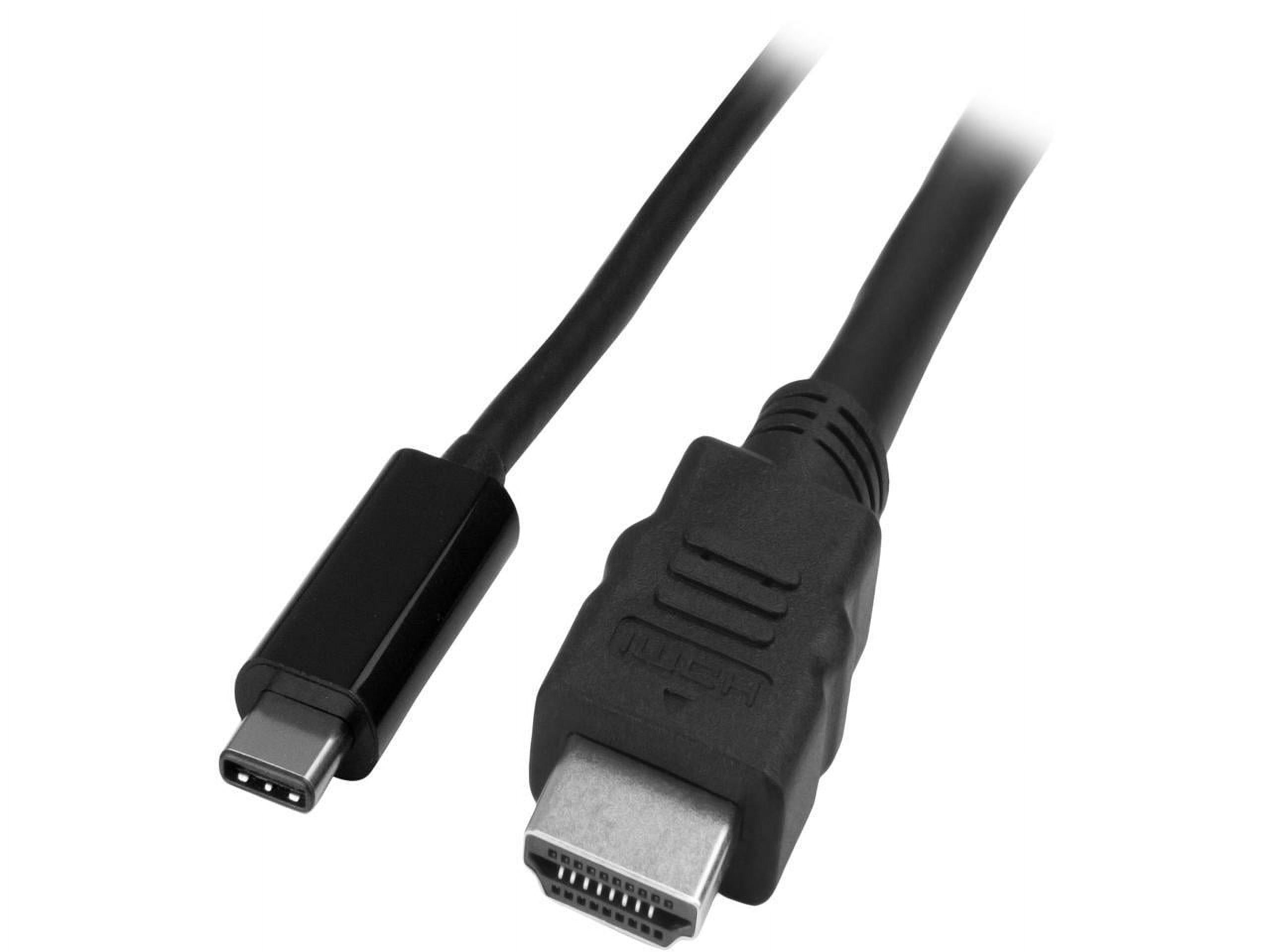 StarTech.com CDP2HDMM2MB USB C to HDMI Cable - 6 ft / 2m - USB-C to ...