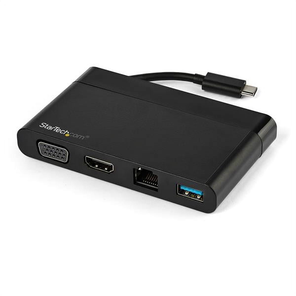 StarTech.com DKT30CHVCM USB-C Multiport Adapter with HDMI and VGA 1xUSB ...