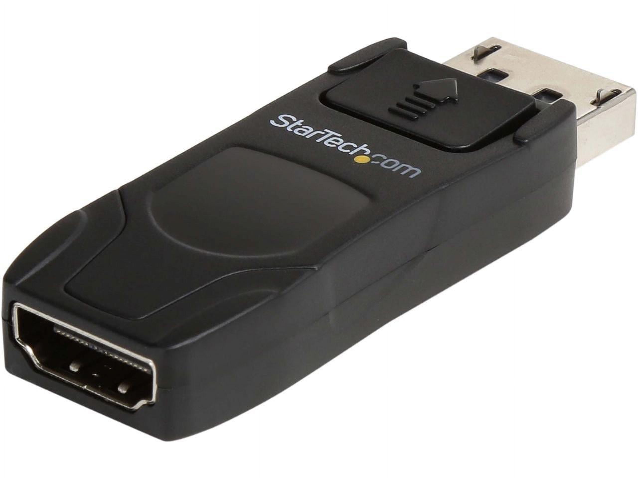 StarTech 4K 20 Pin DisplayPort Male to 19 Pin HDMI Female Adapter ...