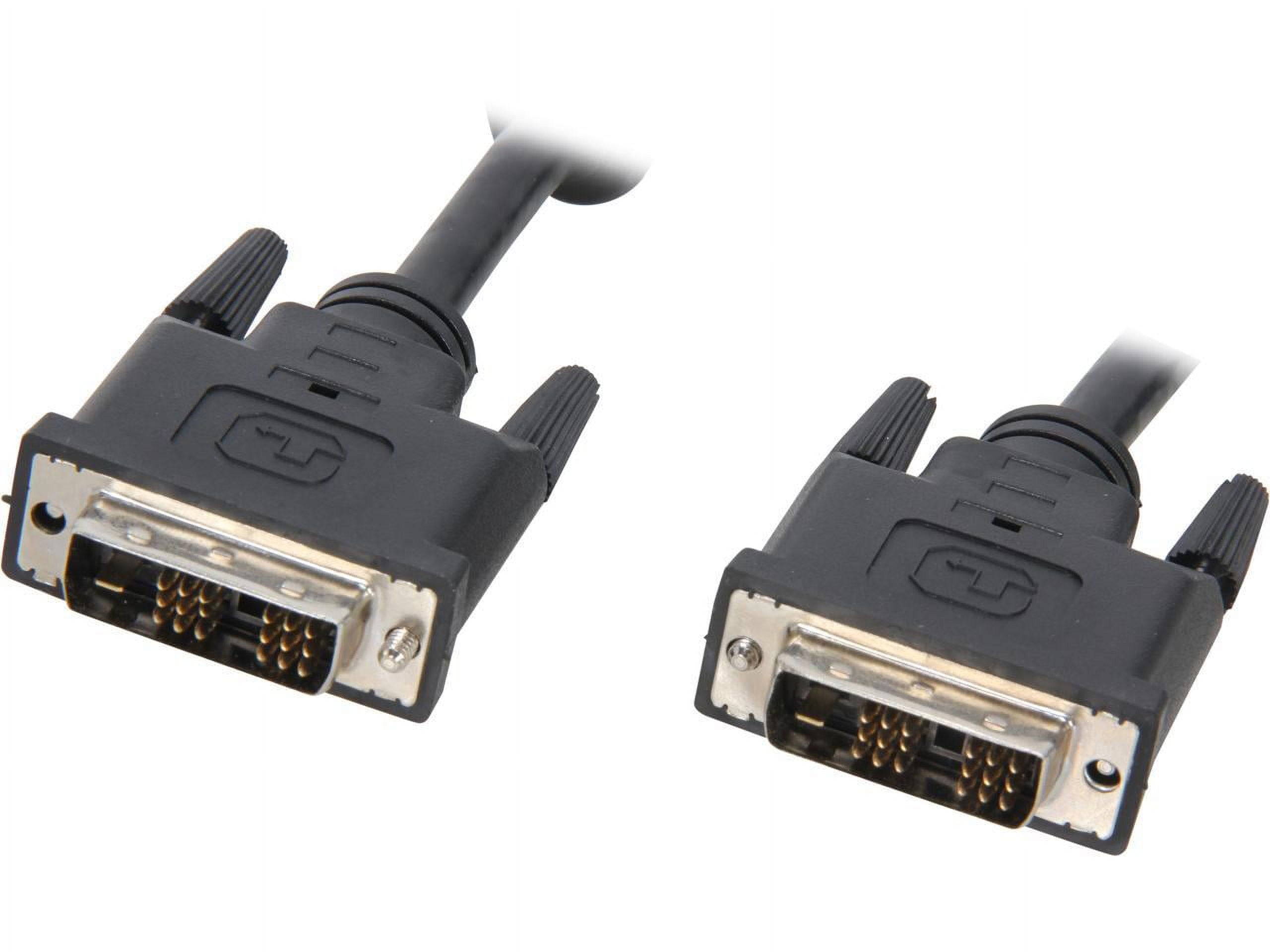 StarTech.com DVIDSMM35 Black 1 x DVI-D (Single Link) Male to 1 x DVI-D ...