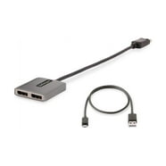 DisplayPort to Dual DisplayPort 8K MST Adapter - Walmart.com