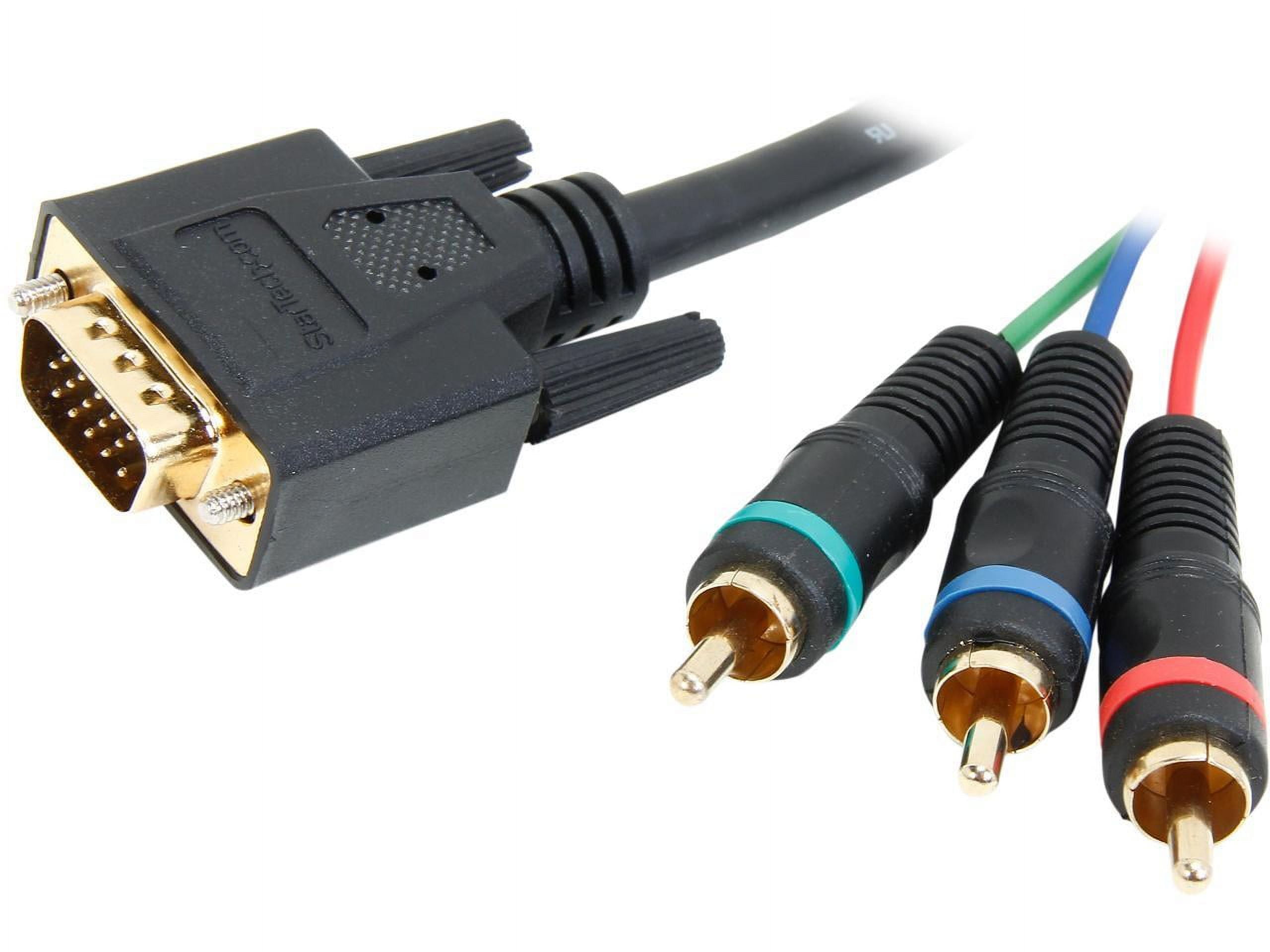 To Component Rca Breakout Cable Adapter