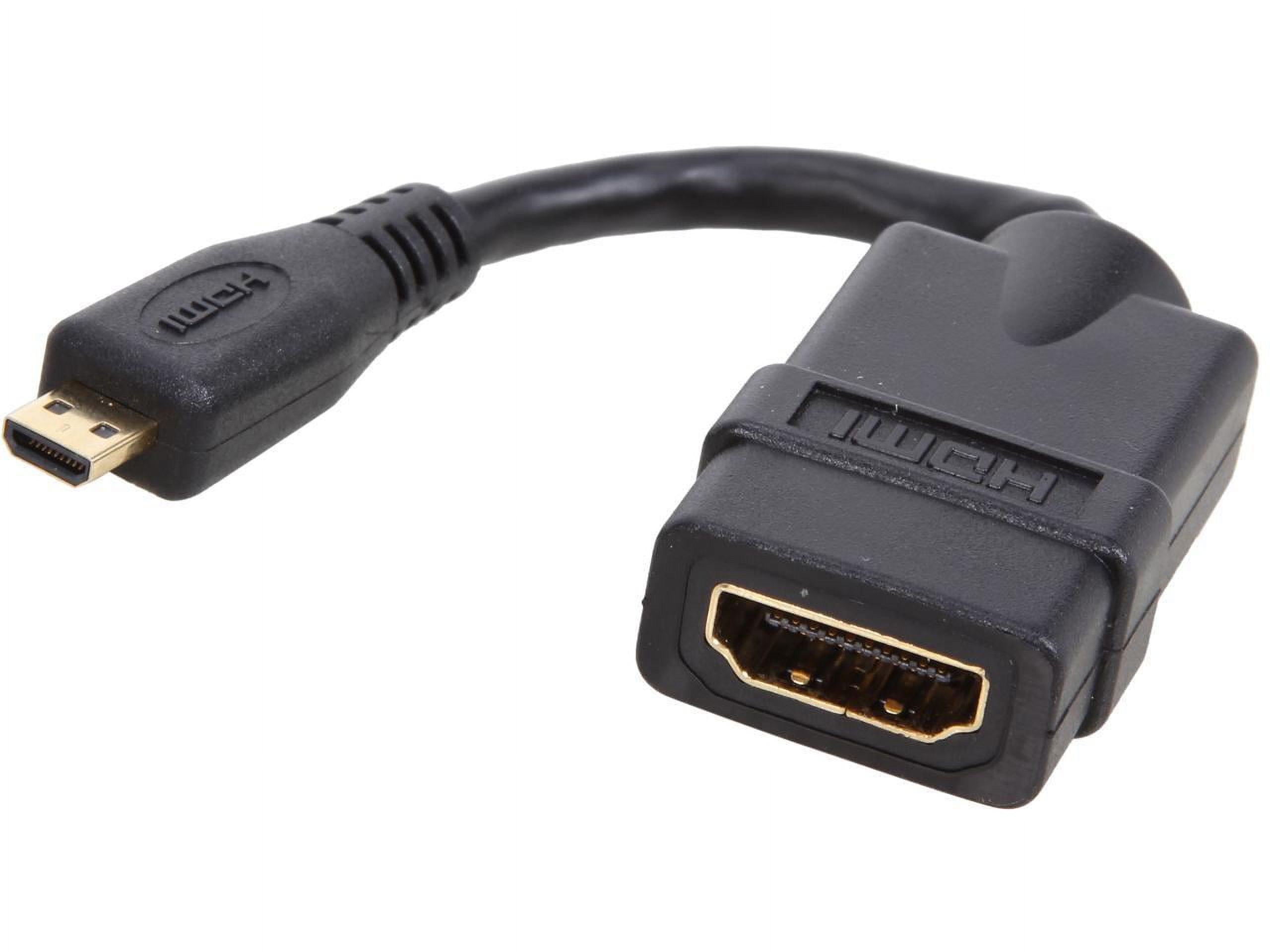 StarTech.com HDADFM5IN No 5in High Speed HDMI Adapter Cable with ...