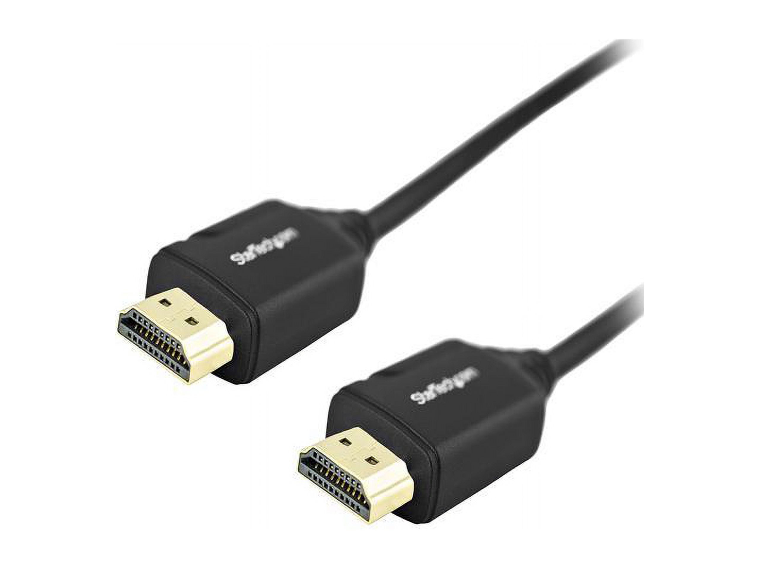 StarTech.com HDMM50CMP 4K HDMI Cable - 1.6 ft / 0.5m - Premium High ...