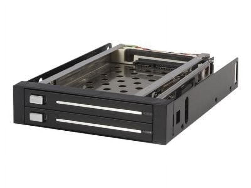 2 DRIVE 2.5IN TRAYLESS HOT SWAP SATA MOBILE RACK BACKPLANE - Walmart.com