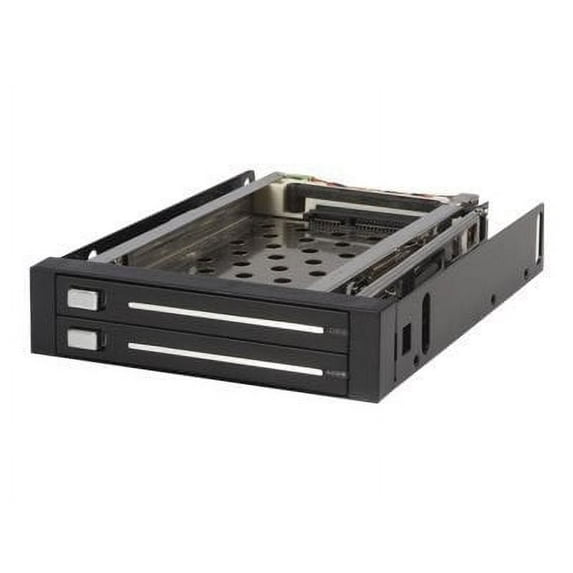 2 DRIVE 2.5IN TRAYLESS HOT SWAP SATA MOBILE RACK BACKPLANE - Walmart.com