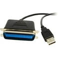 StarTech.com ICUSB1284 6 ft USB to Parallel Printer Adapter - Walmart.com