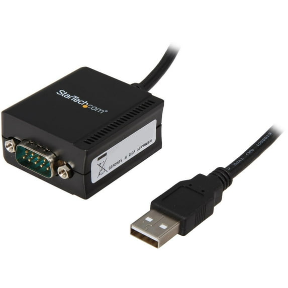 StarTech.com ICUSB2321FIS USB to Serial Adapter - Optical Isolation - USB Powered - FTDI USB to ...