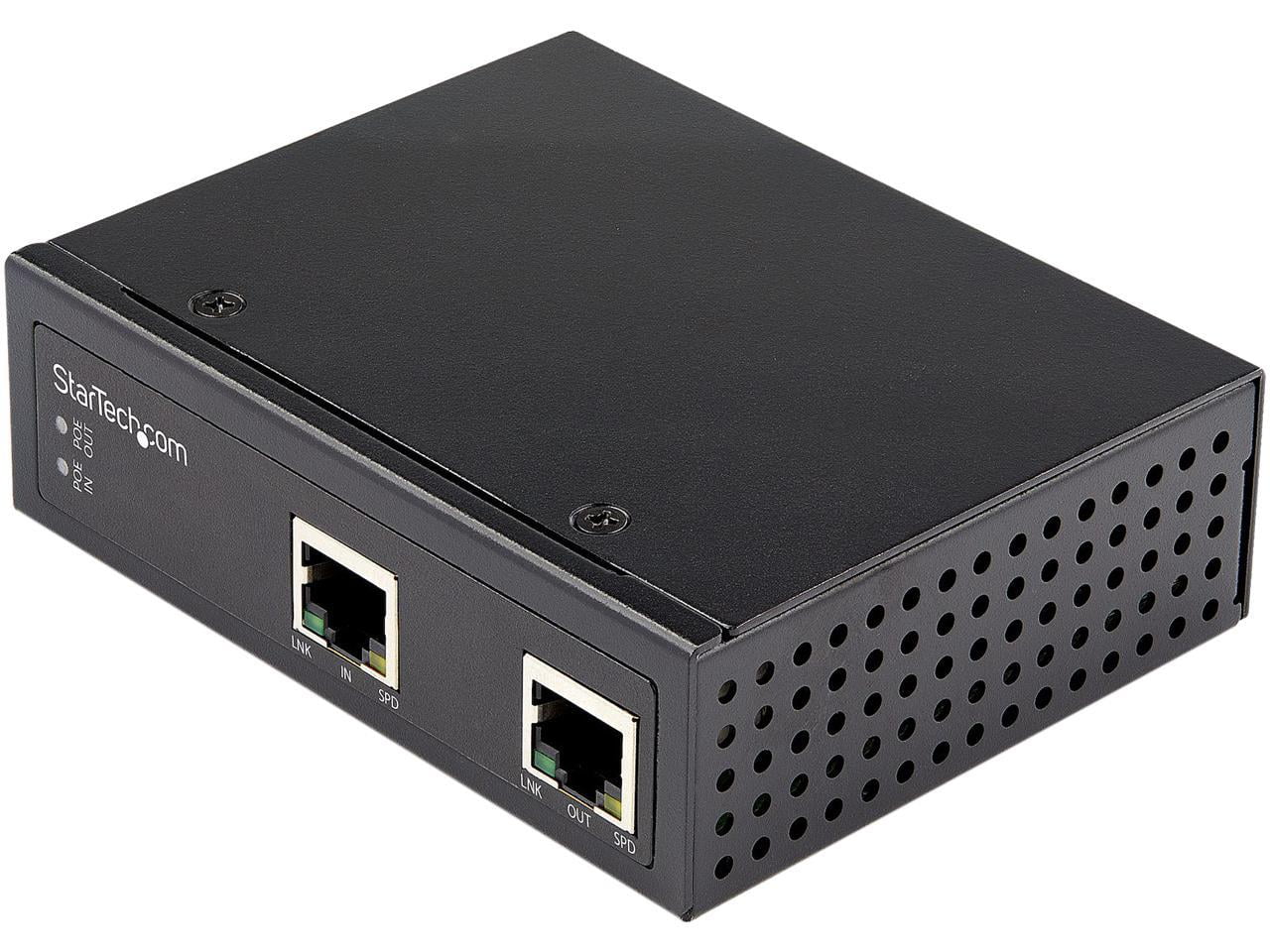 StarTech 60W Industrial Gigabit PoE Extender POEEXT1G60W - Walmart.com