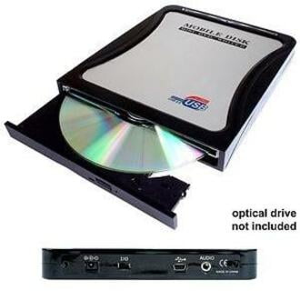 StarTech.com InfoSafe USB 2.0 Slimline 5.25 Drive Enclosure for Optical ...