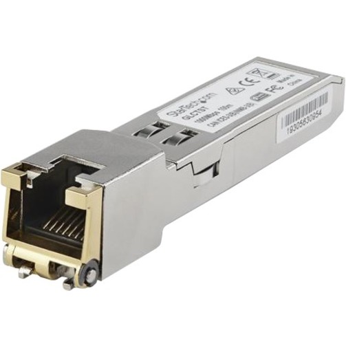 StarTech Juniper RX-GET-SFP Compatible SFP 1000Base-T Fiber Optical ...