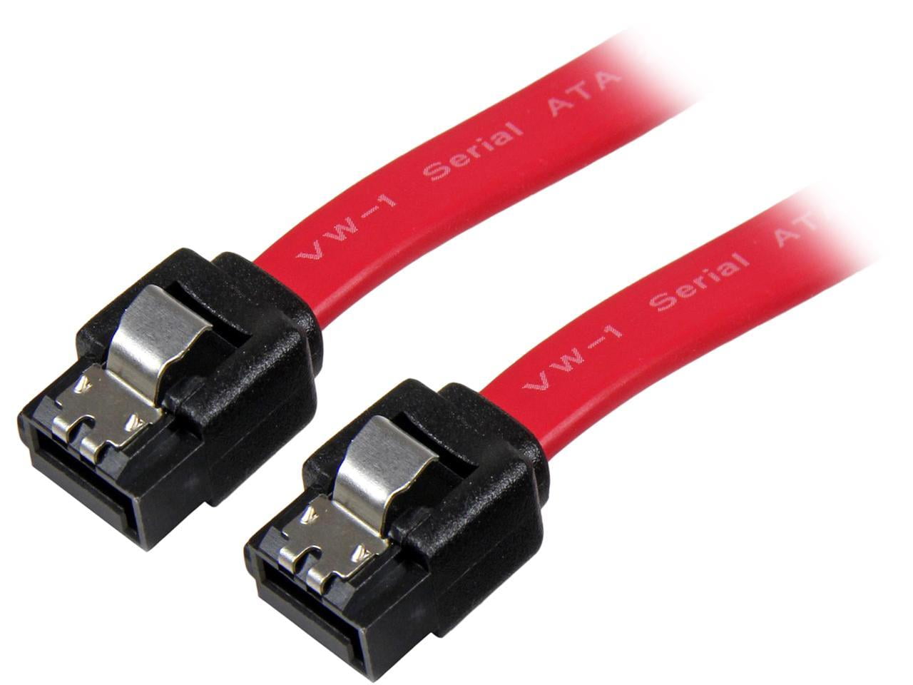 StarTech.com LSATA12 12in Latching SATA Cable - Walmart.com