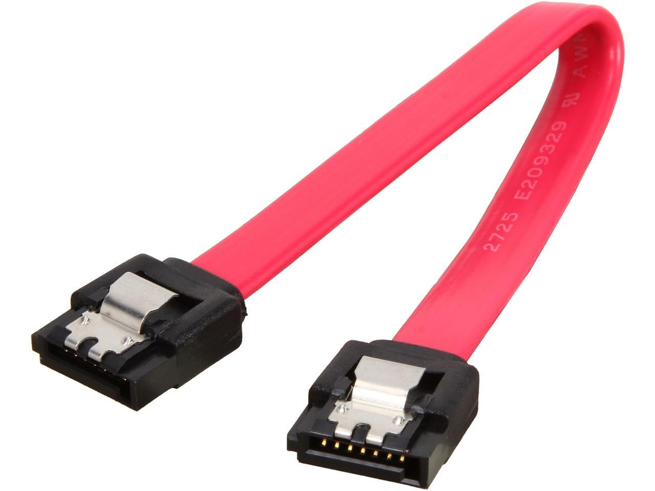 StarTech.com LSATA6 6 in. Latching SATA Cable - Walmart.com