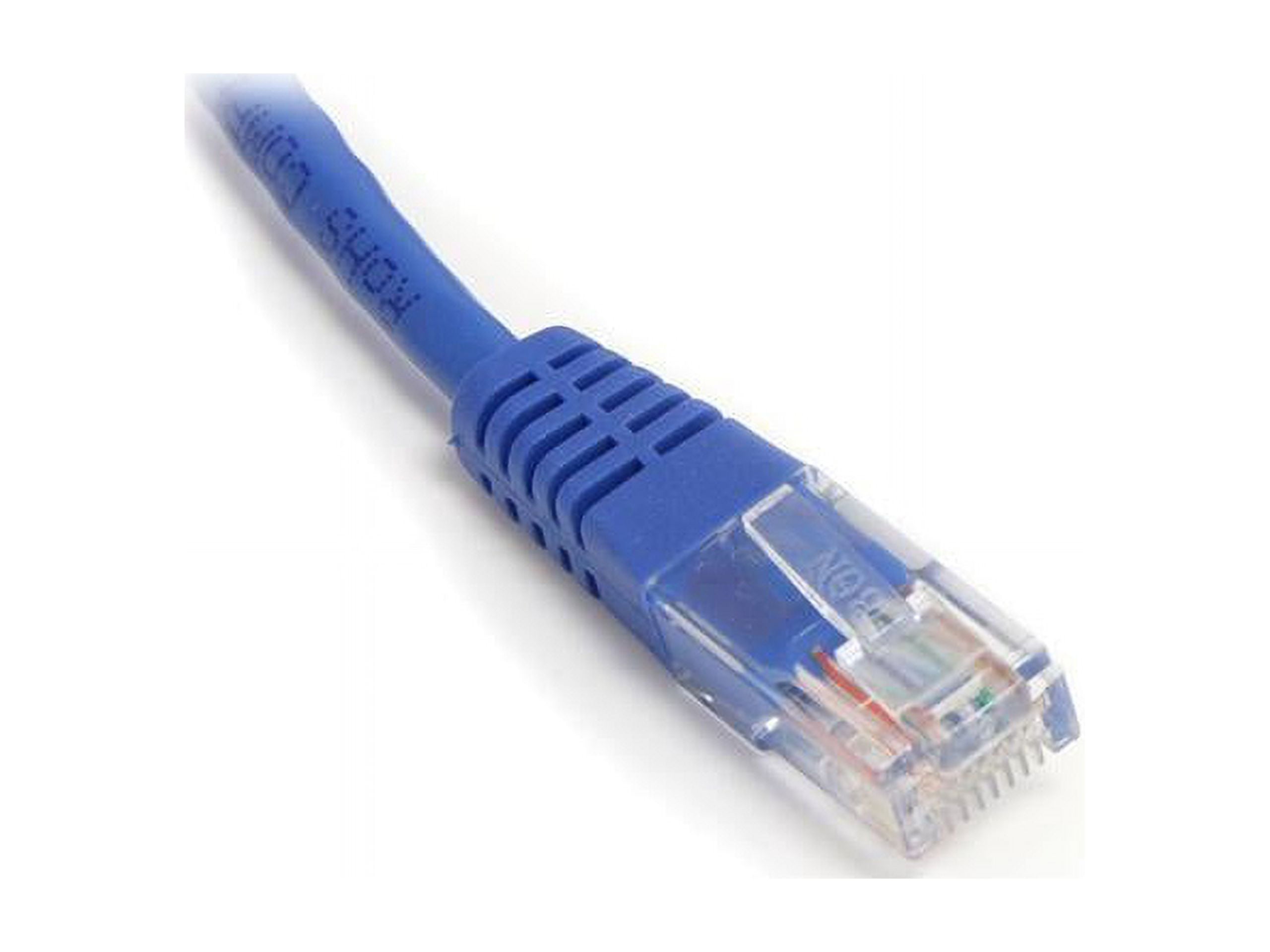 100FT BLUE CAT5E MOLDED PATCH CORD RJ45 PATCH CABLE - Walmart.com