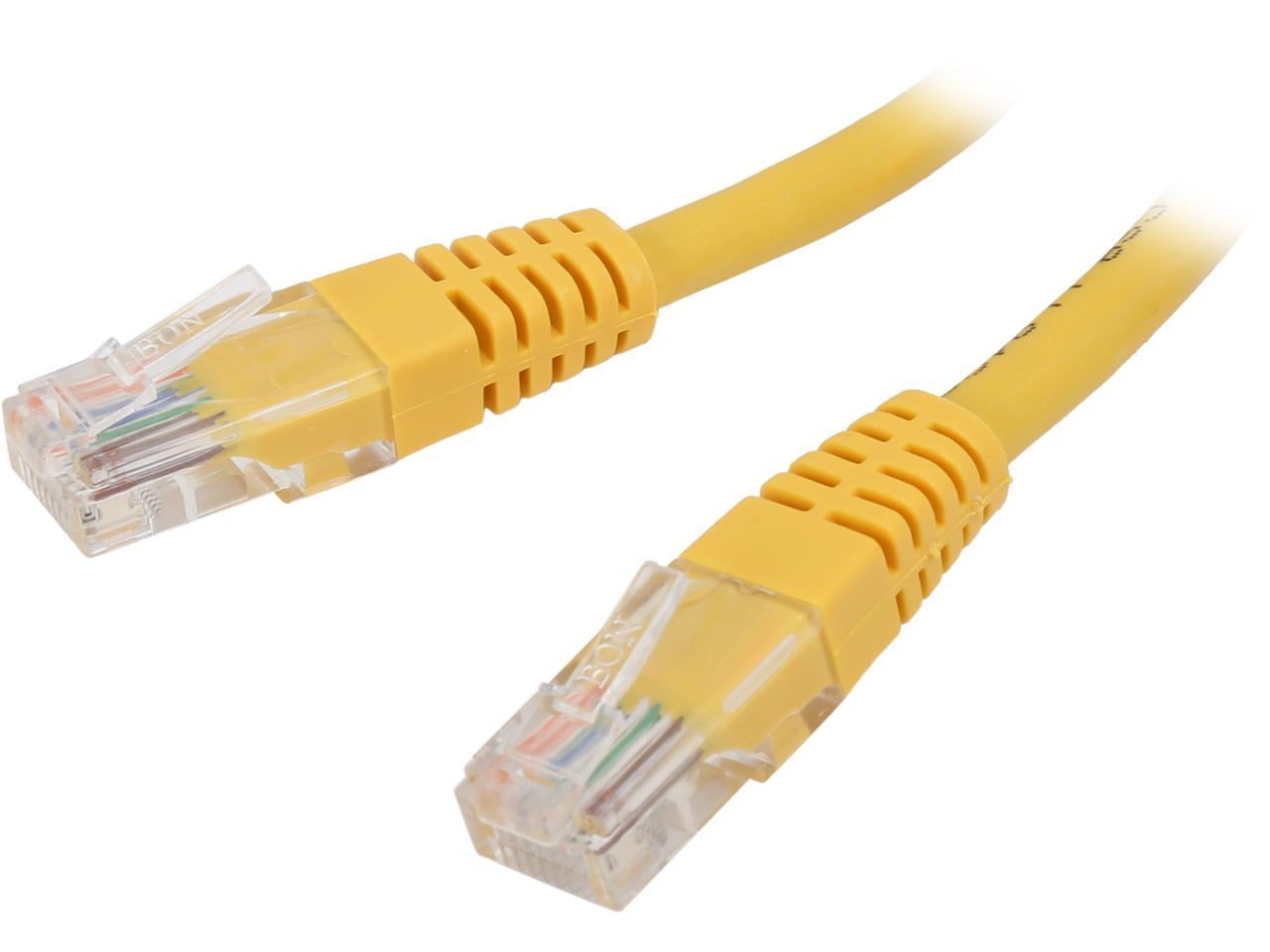 StarTech.com M45PATCH15YL 15 ft. Cat 5E Yellow Network Cable - Walmart.com
