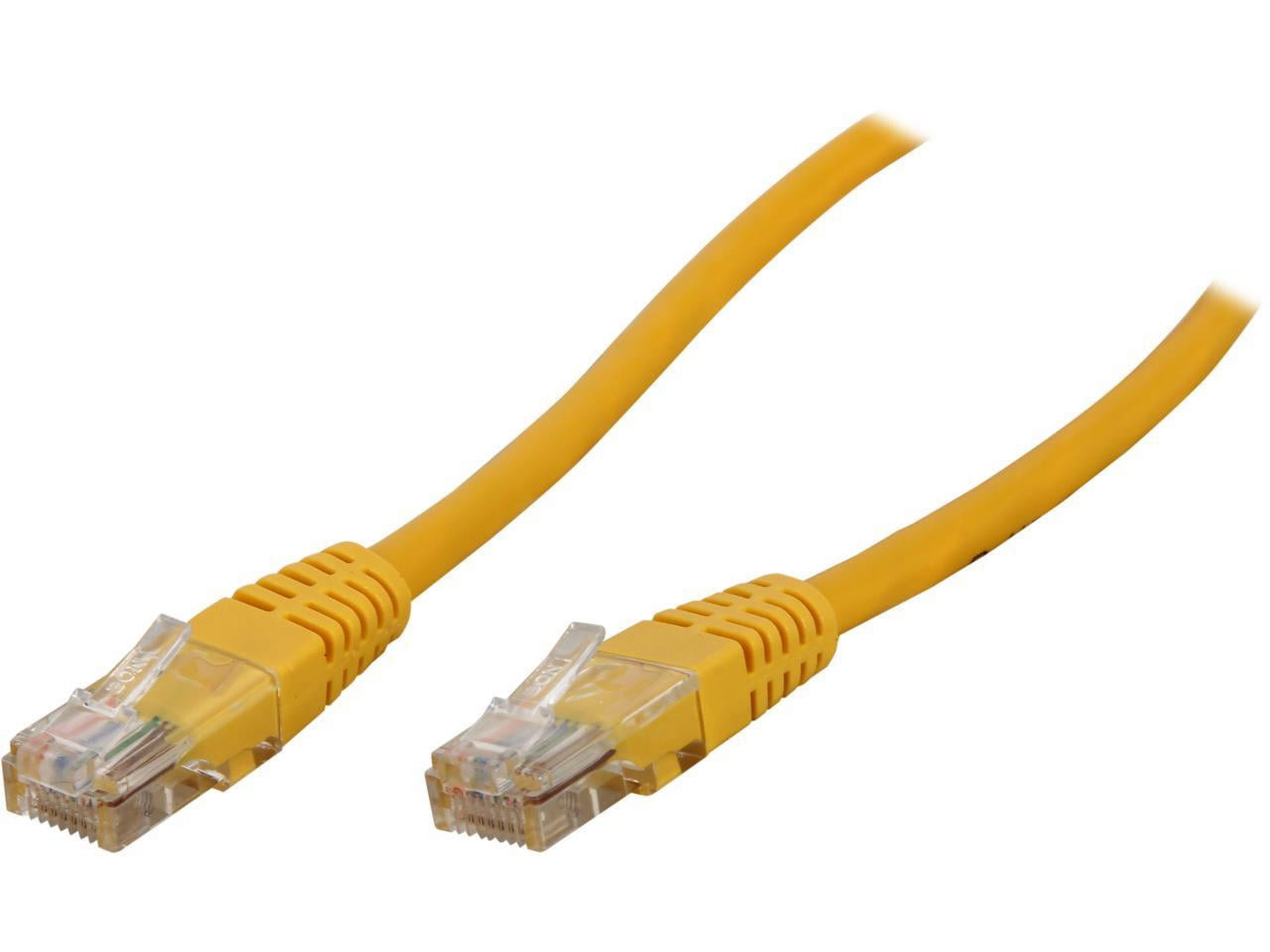 StarTech.com M45PATCH1YL 1 ft. Cat 5E Yellow Network Cable - Walmart.com