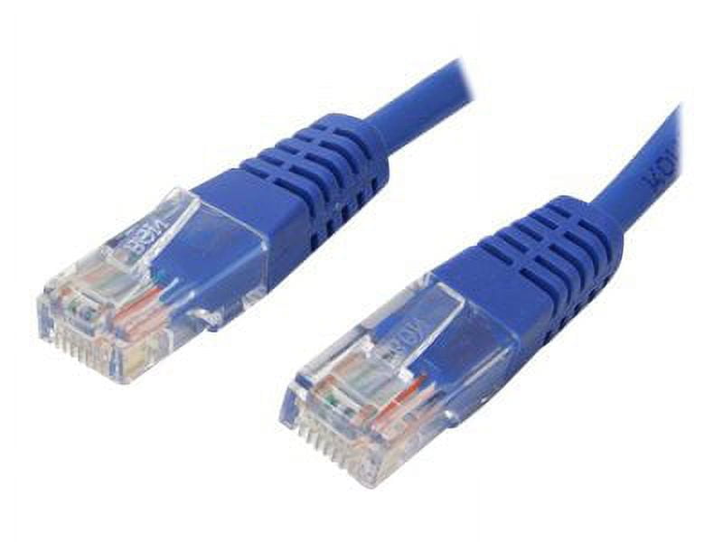 StarTech.com M45PATCH5BL 5 ft. Cat 5E Blue Cat. 5E UTP Patch Cable ...