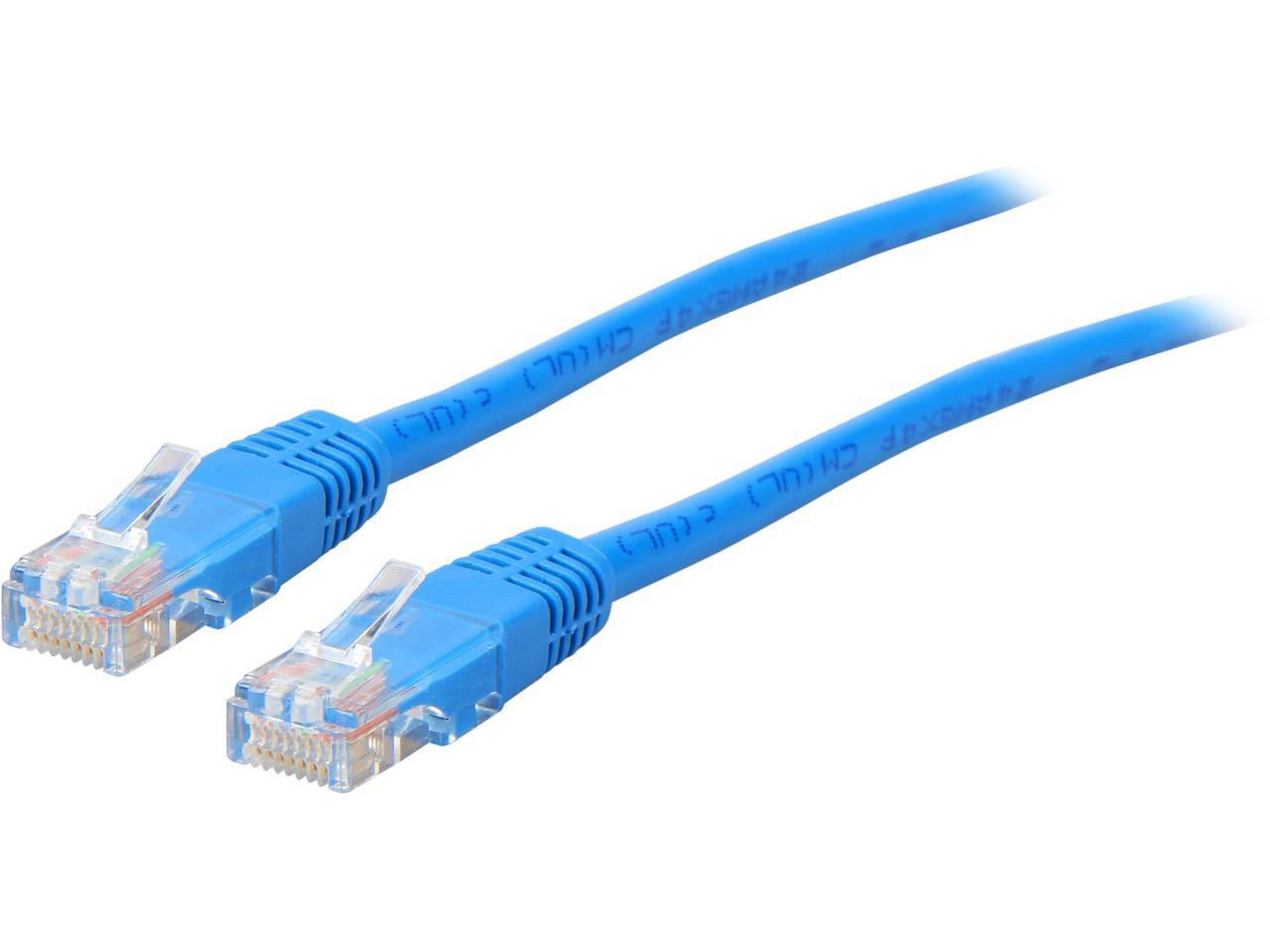 StarTech.com M45PATCH5BL 5 ft. Cat 5E Blue Cat. 5E UTP Patch Cable ...