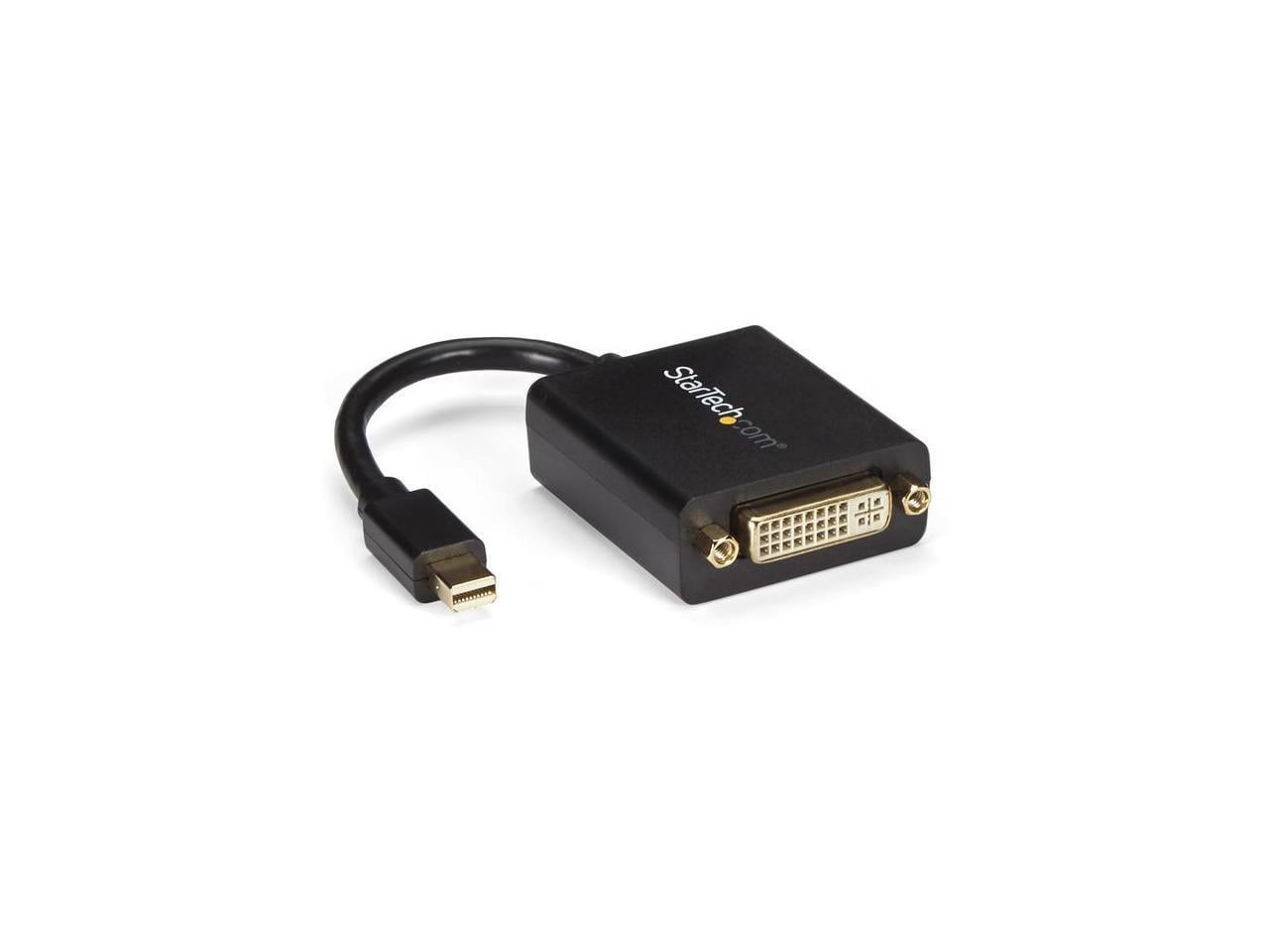StarTech.com MDP2DVI Mini DisplayPort to DVI Adapter - 1920x1200 ...