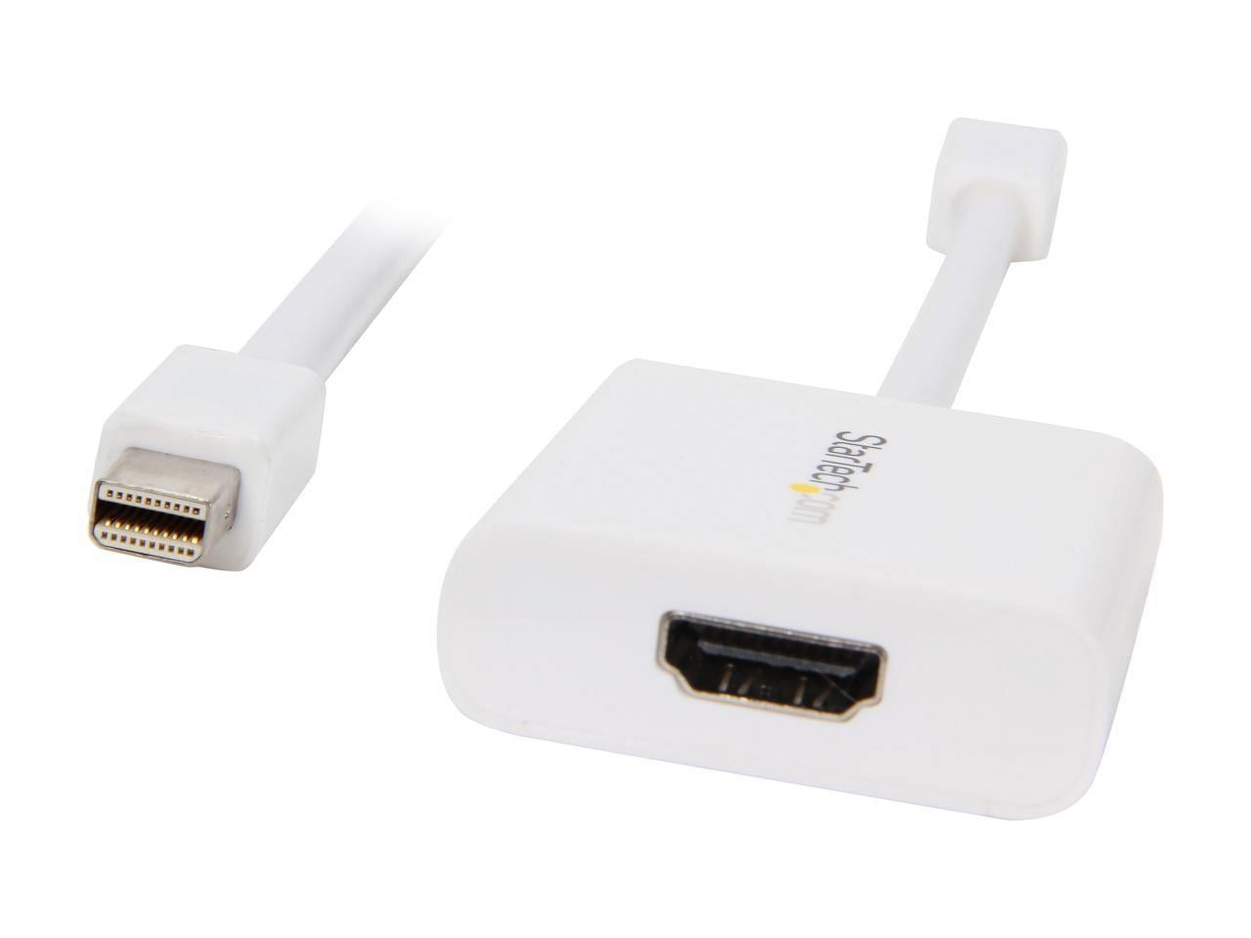 StarTech.com MDP2HDW Mini DisplayPort to HDMI Video Adapter Converter ...