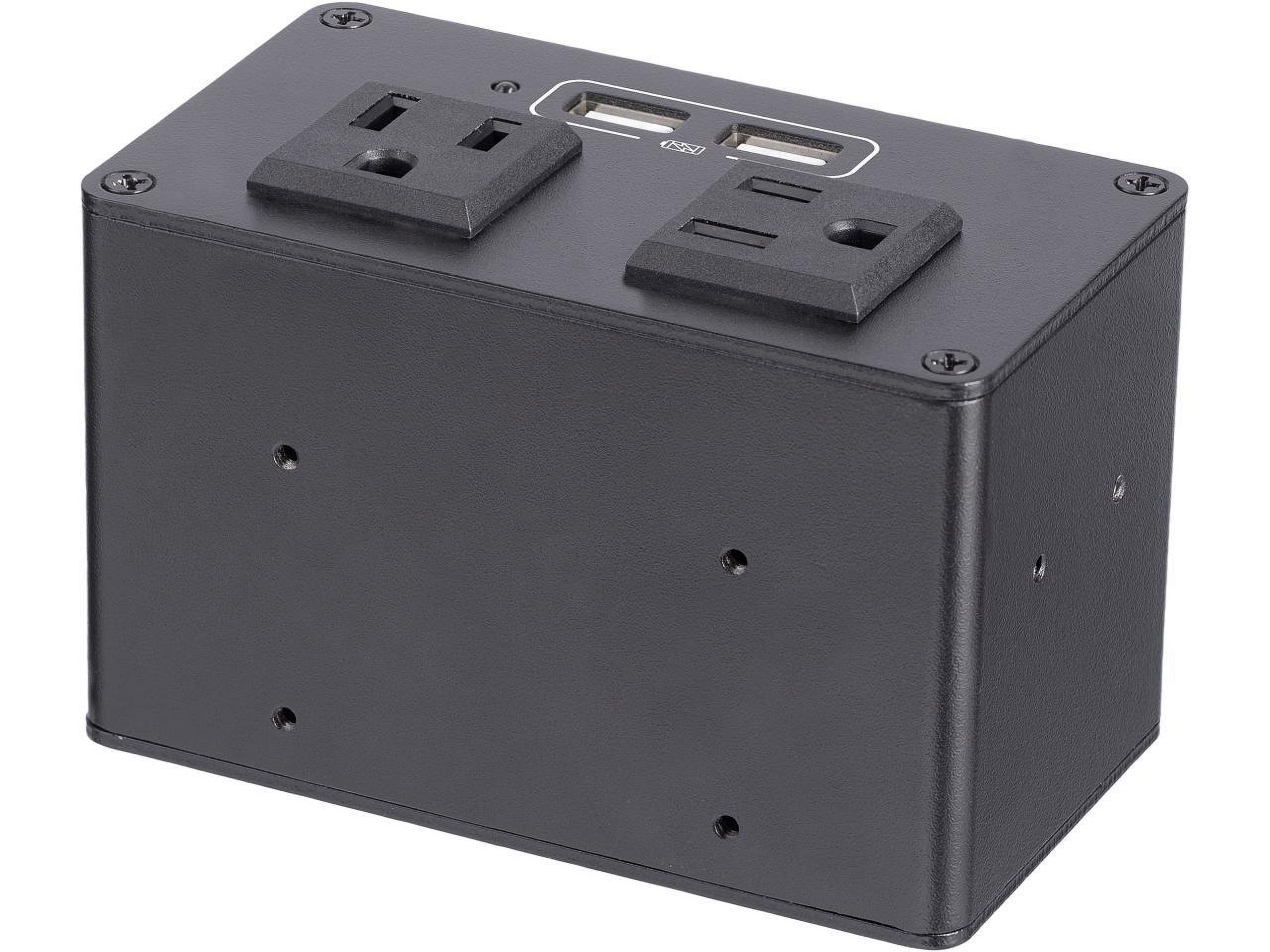 StarTech.com MOD4POWERNA Power Outlet Module for Conference Table ...