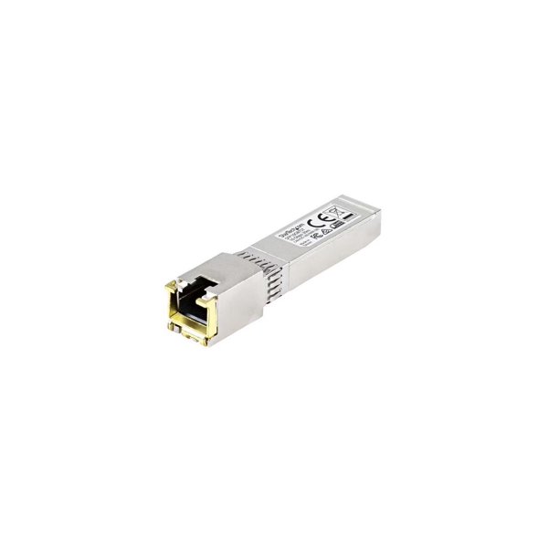 StarTech MSA Compliant 10 Gigabit Copper RJ45 SFP+ Transceiver Module ...