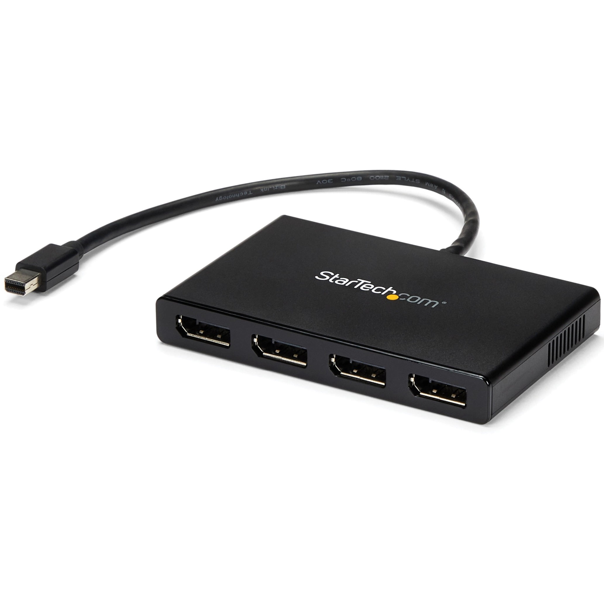 StarTech Mini DisplayPort to DisplayPort Multi-Monitor Splitter, 4-Port ...
