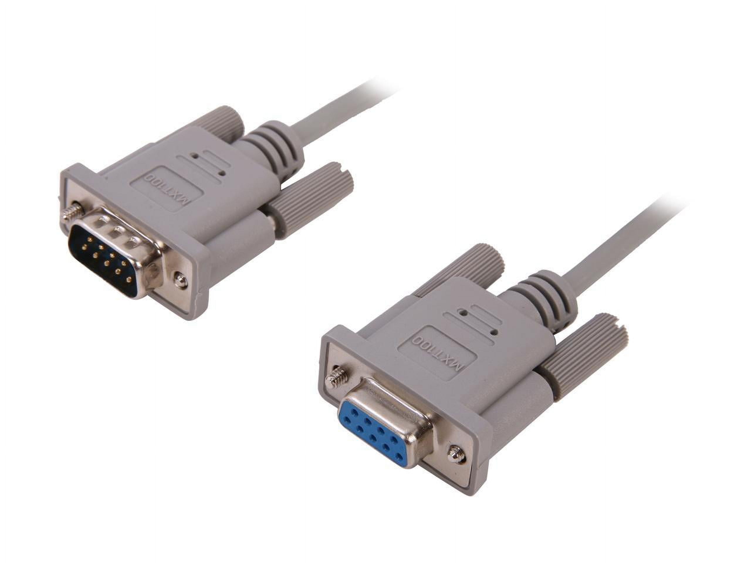 StarTech.com Model MXT100 6 ft. Serial Cable Male to Female - Walmart.com