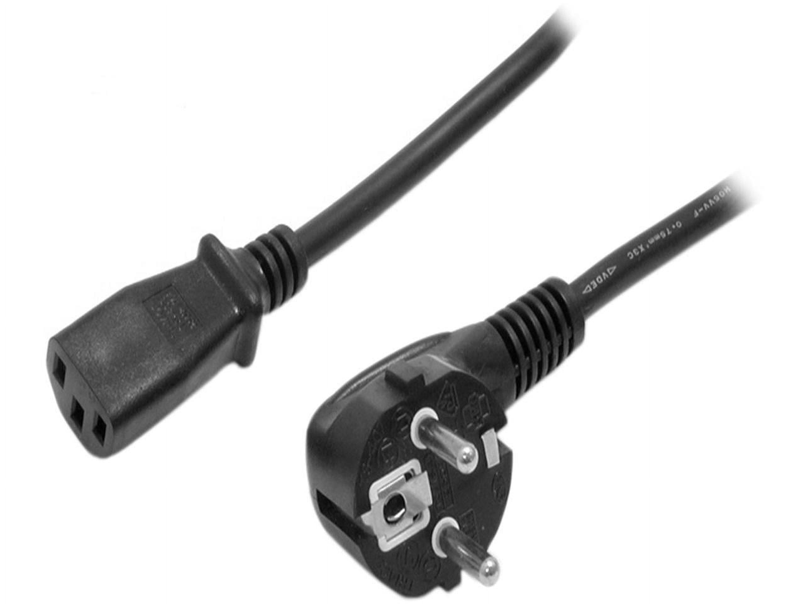 StarTech.com Model PXT101EUR 6 ft. 2 Prong European Power Cord for PC ...