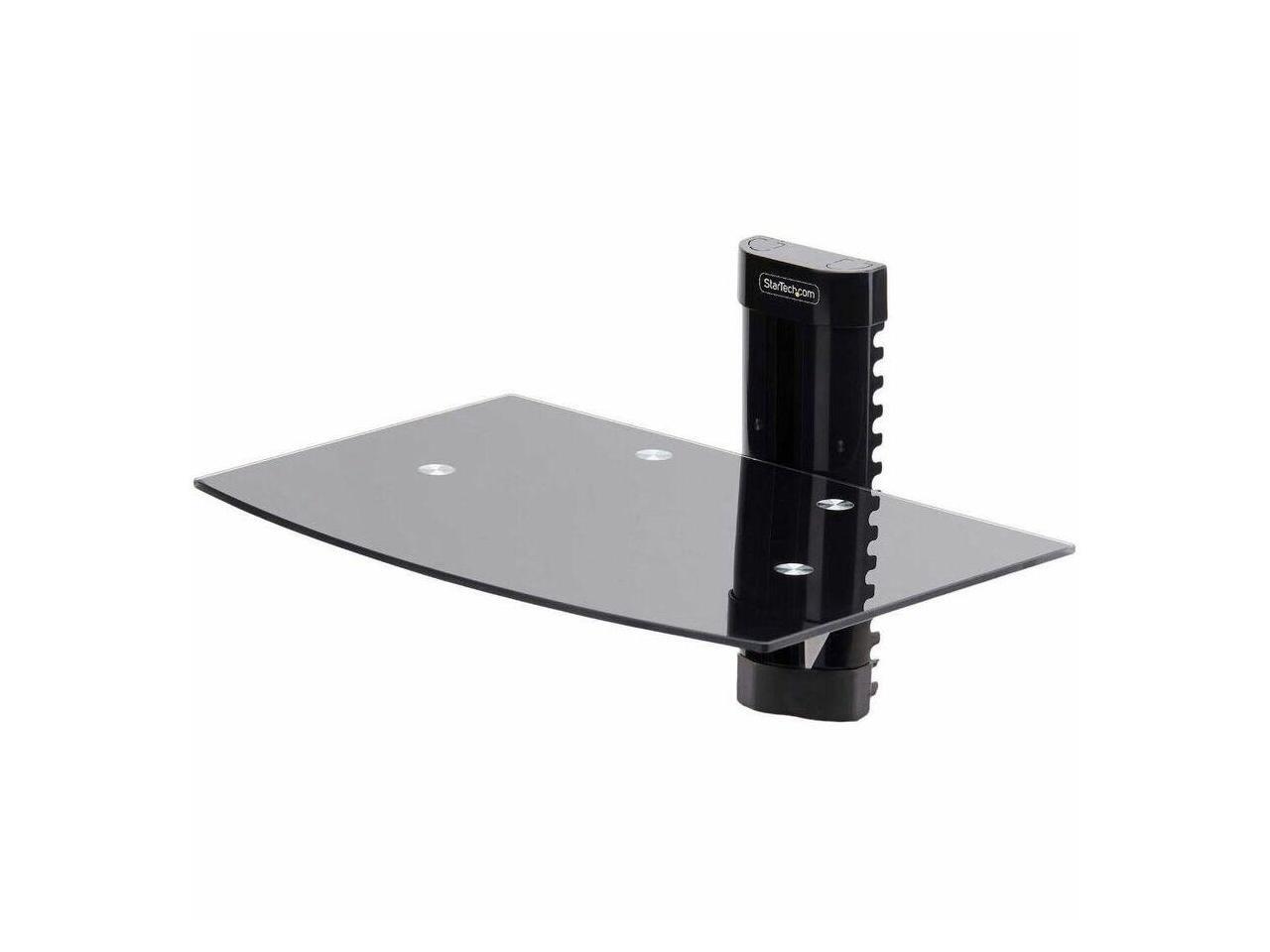 StarTech Floating Wall-Mounted AV Shelf, Adjustable Height Shelf For ...