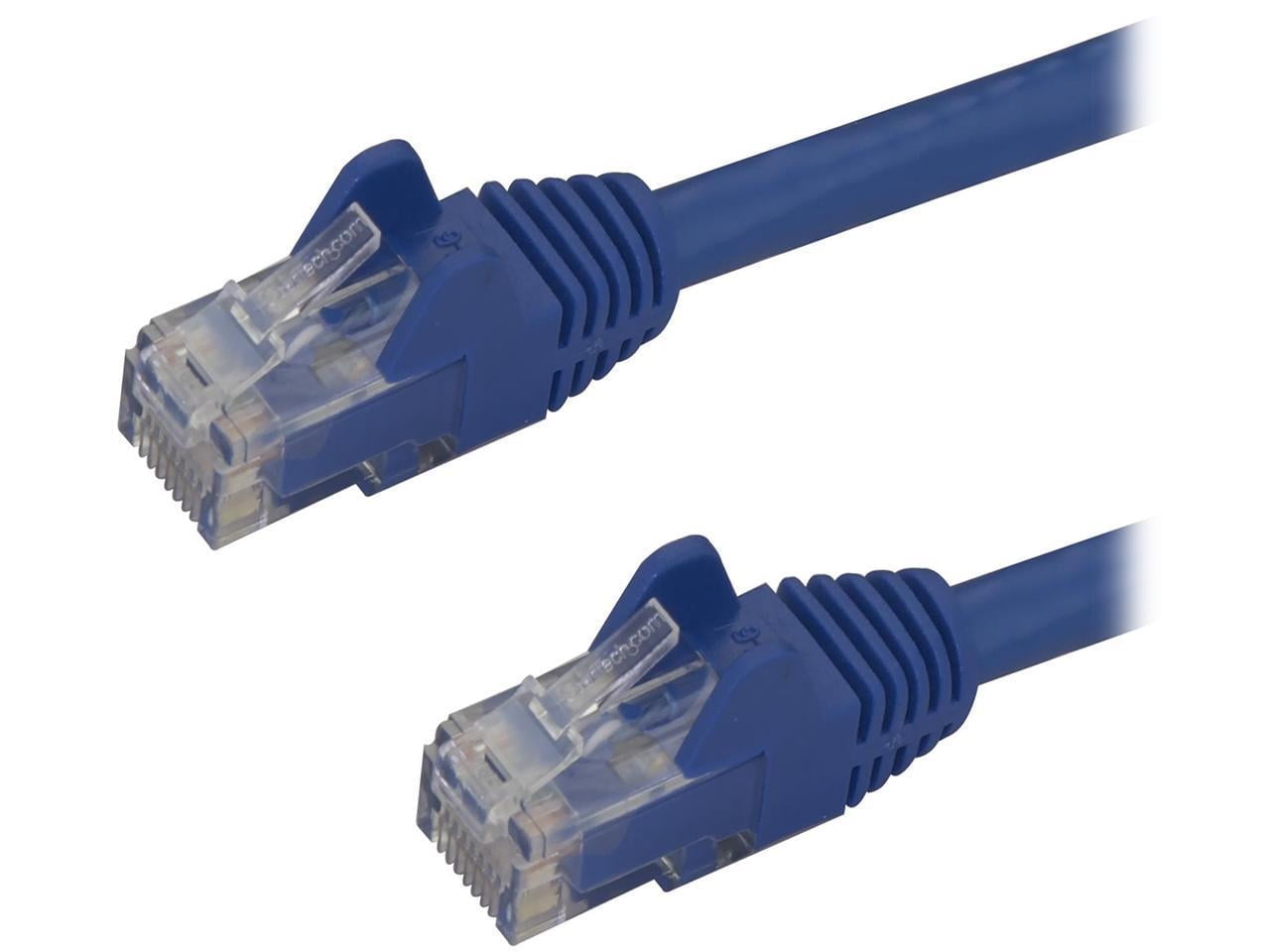 StarTech 50ft CAT6 Snagless UTP Network Patch Cable Blue N6PATCH50BL ...
