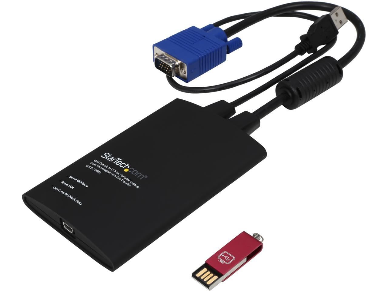 Startech KVM Adapter for Server Access - VGA and USB System Control ...