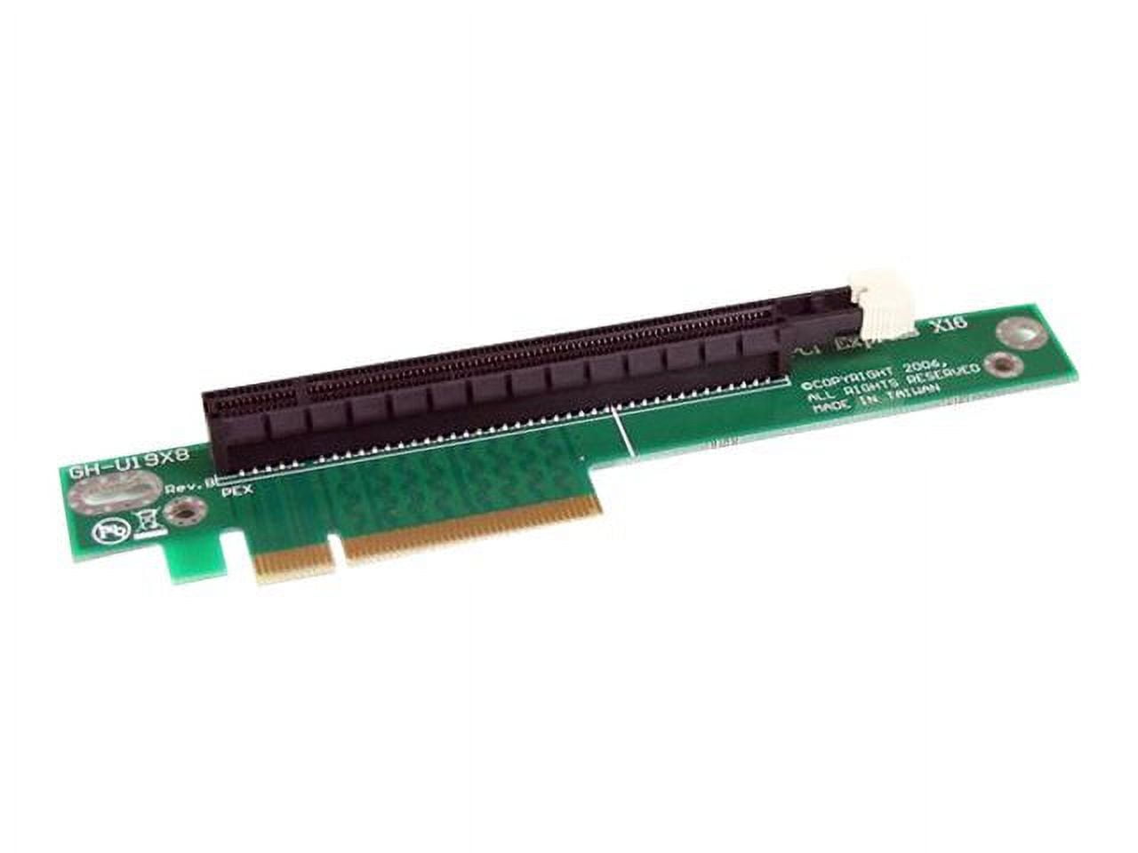 StarTech.com PCI Express Riser Card x8 to x16 Left Slot Adapter for 1U ...