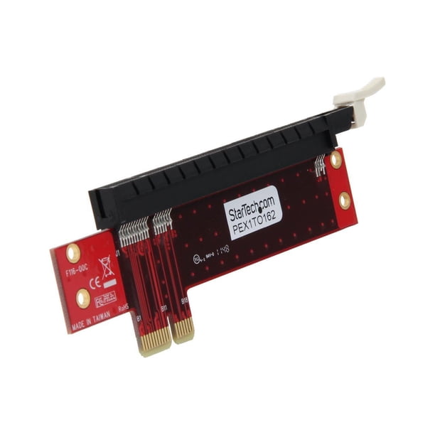 StarTech.com PCI Express X1 to X16 Low Profile Slot Extension Adapter ...