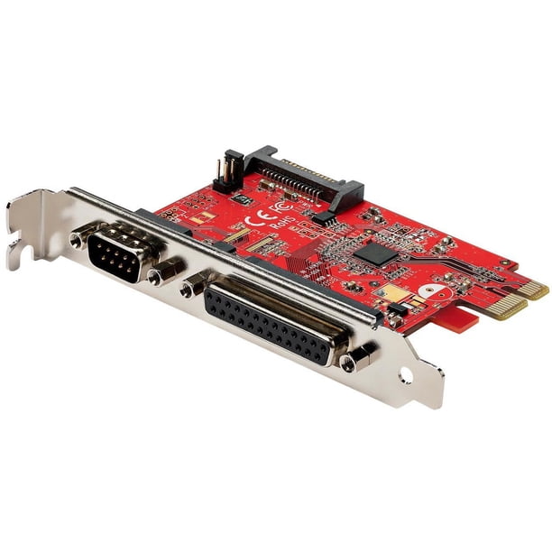 StarTech.com PEX1S1P950 PCIe Card with Serial and Parallel Port - PCI ...