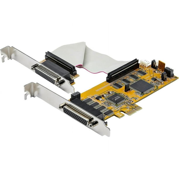 StarTech 8-Port Pci Express Serial Adapter Card, Serial Card, 16c1050 Uart, Low Profile Serial ...