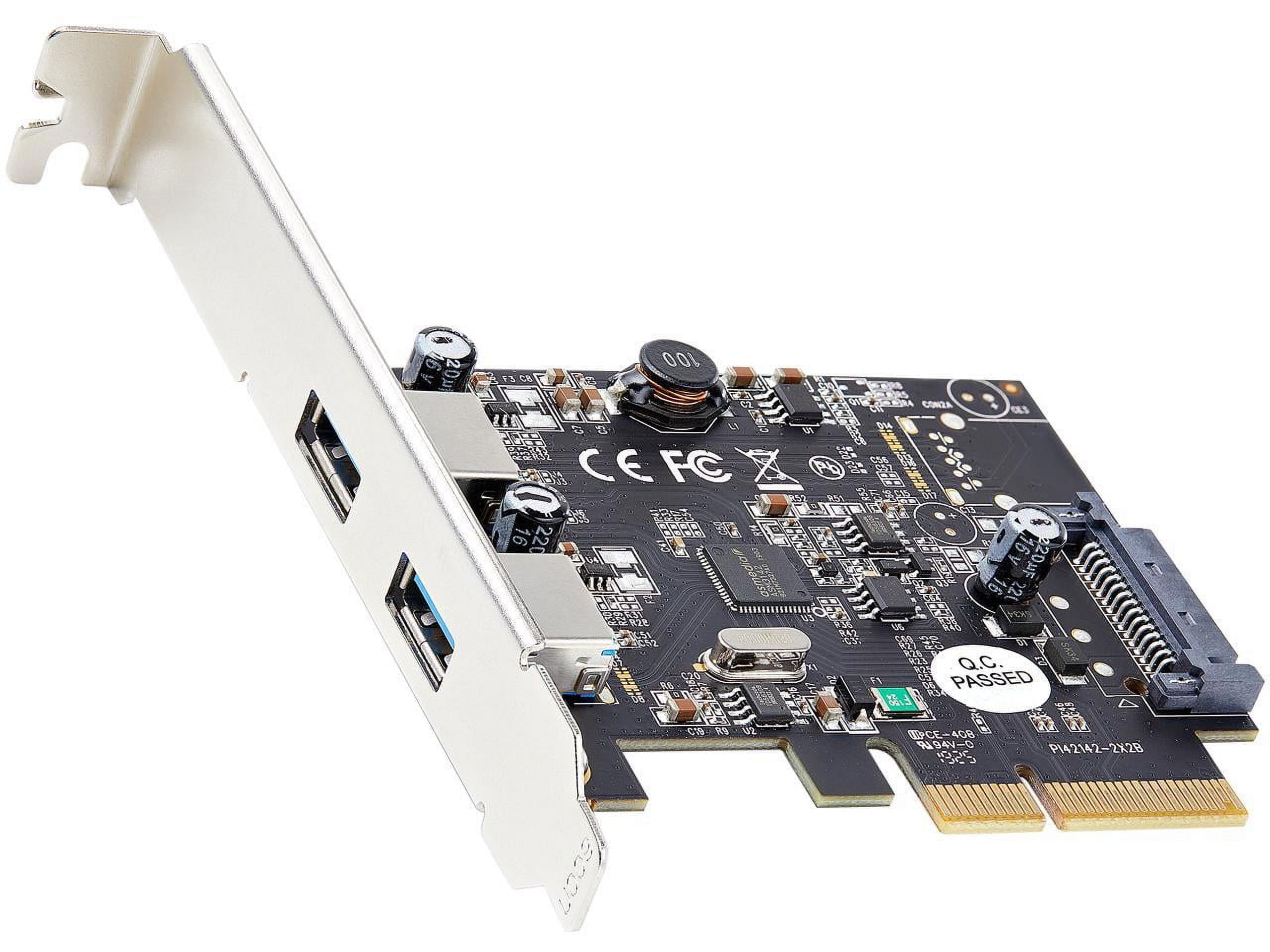 StarTech.com PEXUSB312A3 2-Port USB PCIe Card with 10Gbps/port - USB 3. ...
