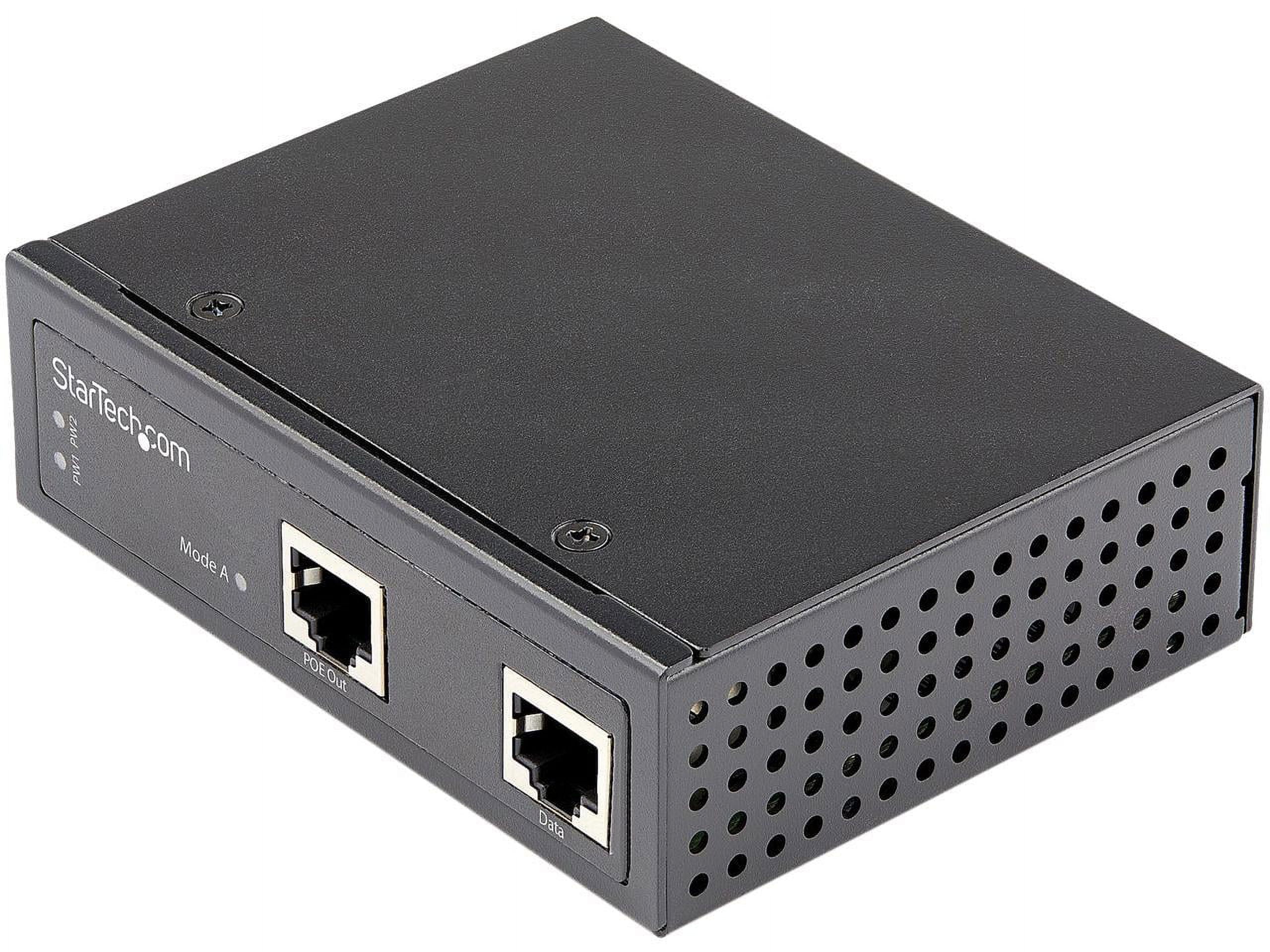 StarTech.com POEINJ30W Industrial Gigabit Ethernet PoE Injector - 30W ...