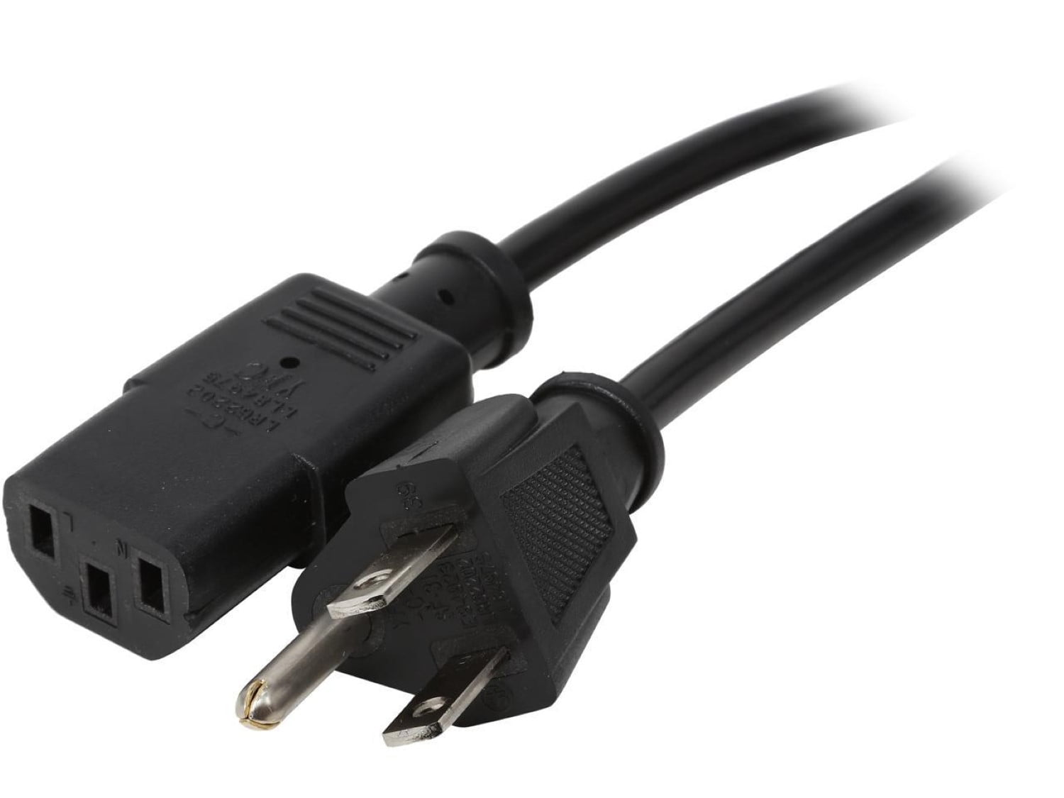 StarTech.com PXT101 6ft Standard Computer Power Cord - NEMA5-15P to C13 ...