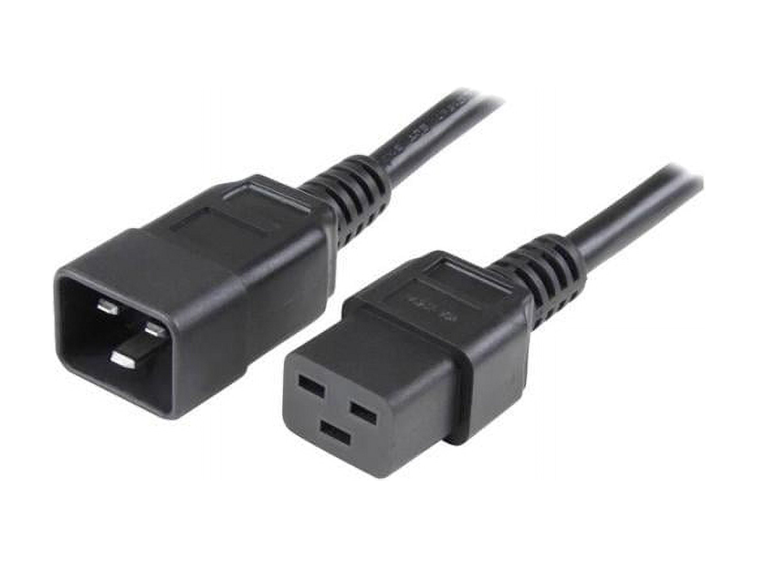 StarTech.com PXTC19C20146 6 ft. Computer power cord - C19 to C20, 14 ...