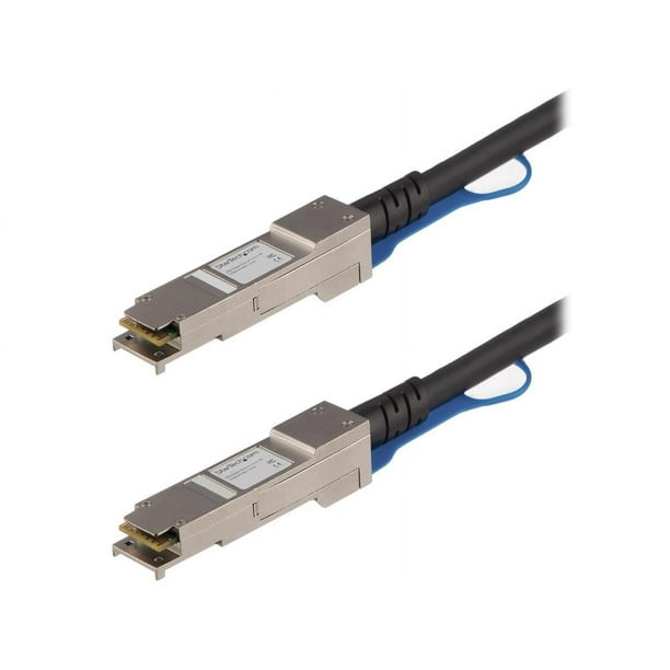 StarTech.com QFXQSFPDAC3M Juniper QFX-QSFP-DAC-3M Compatible - QSFP+ Direct Attach Cable - 3 m ...