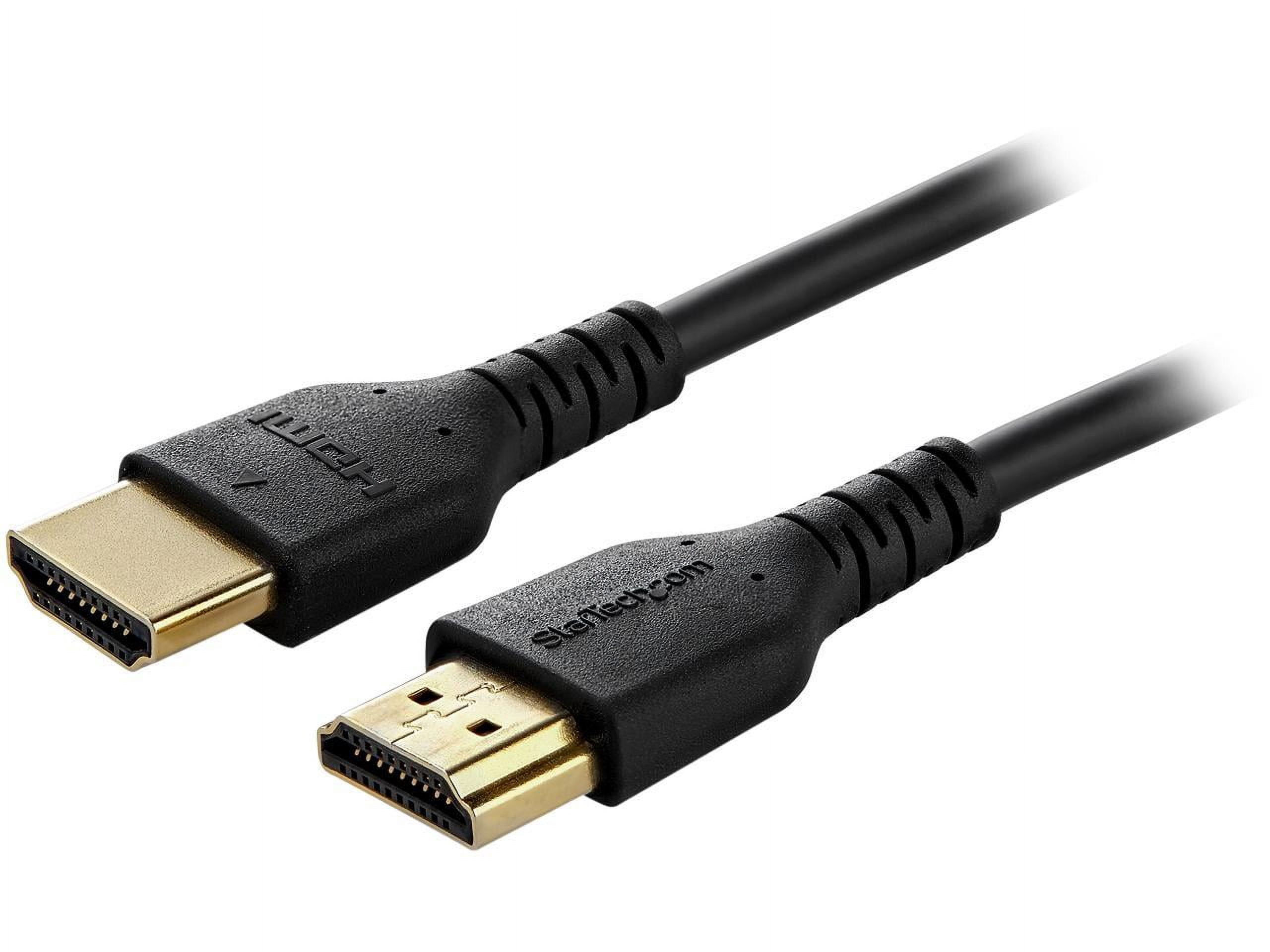 StarTech.com RHDMM2MP 6 ft. (2m) High Speed HDMI Cable With Ethernet ...