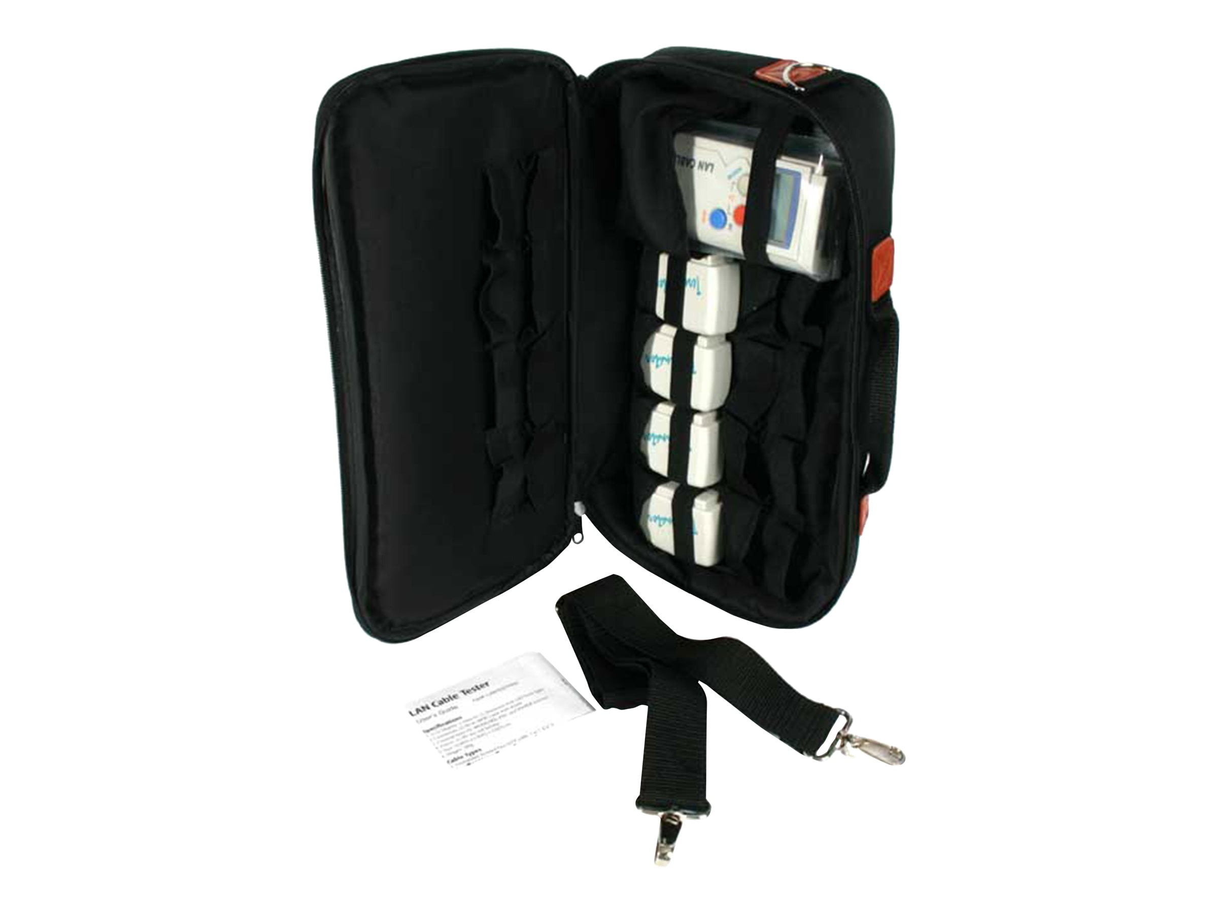 StarTech.com RJ45 Network Cable Tester with 4 Remote Loopback Plugs ...