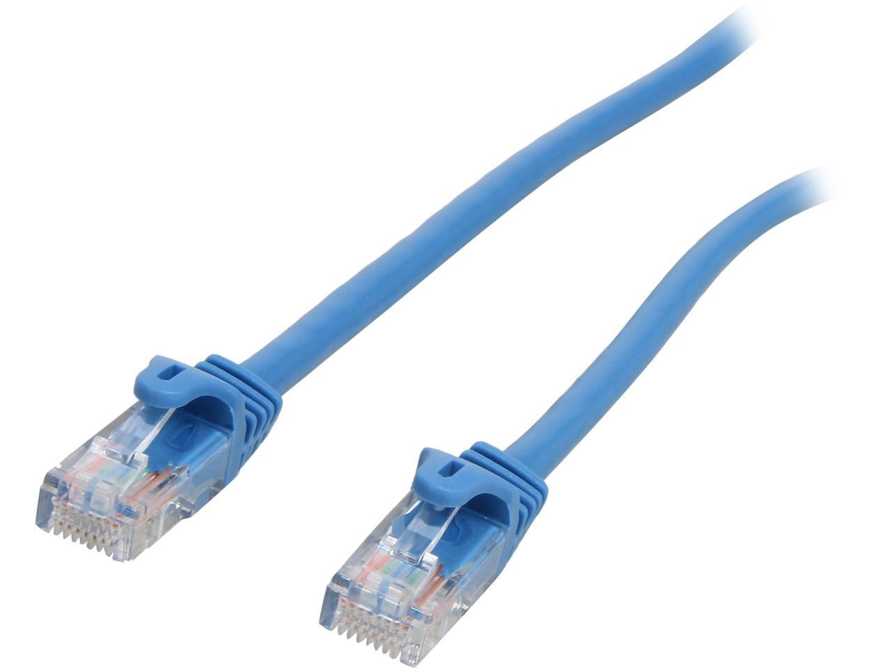 StarTech.com Cat5e Ethernet Cable6 ft - Blue - Patch Cable - Snagless ...