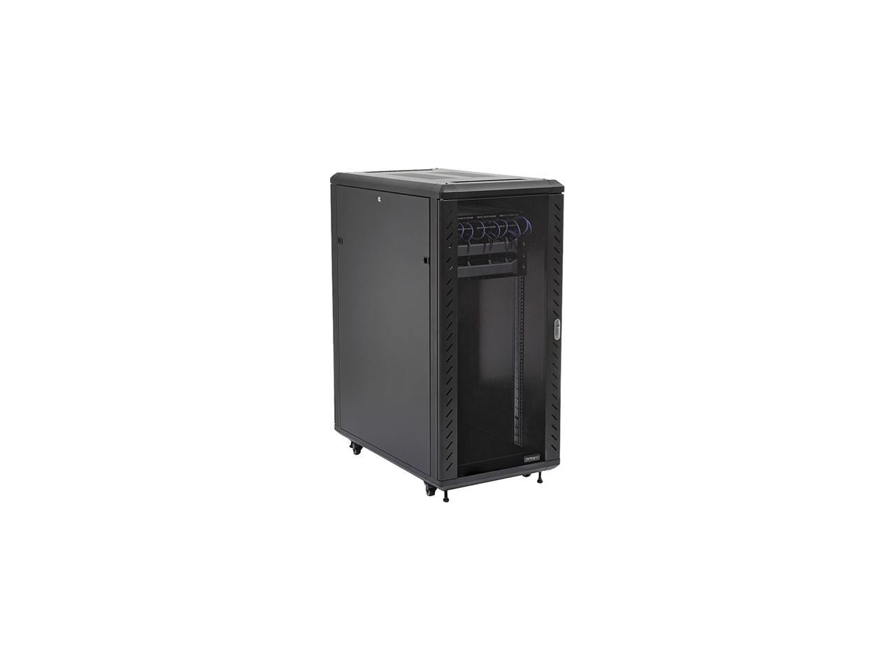StarTech.com 4-Post 32U Server Rack Cabinet, 19" Data Rack Cabinet for ...