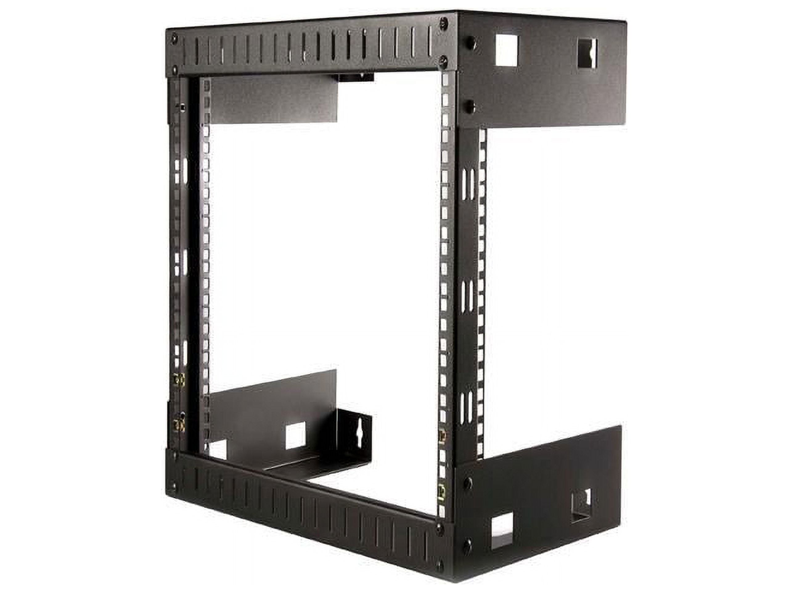 8U OPEN FRAME WALL MOUNT EQUIPMENT RACK 12IN DEEP - Walmart.com