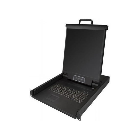StarTech.com RKCONS1901 Rackmount KVM Console - 1U - 19in Display ...