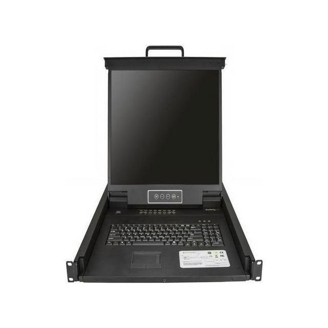 StarTech 16 Port KVM Console for Server Rack - Rackmount LCD ...