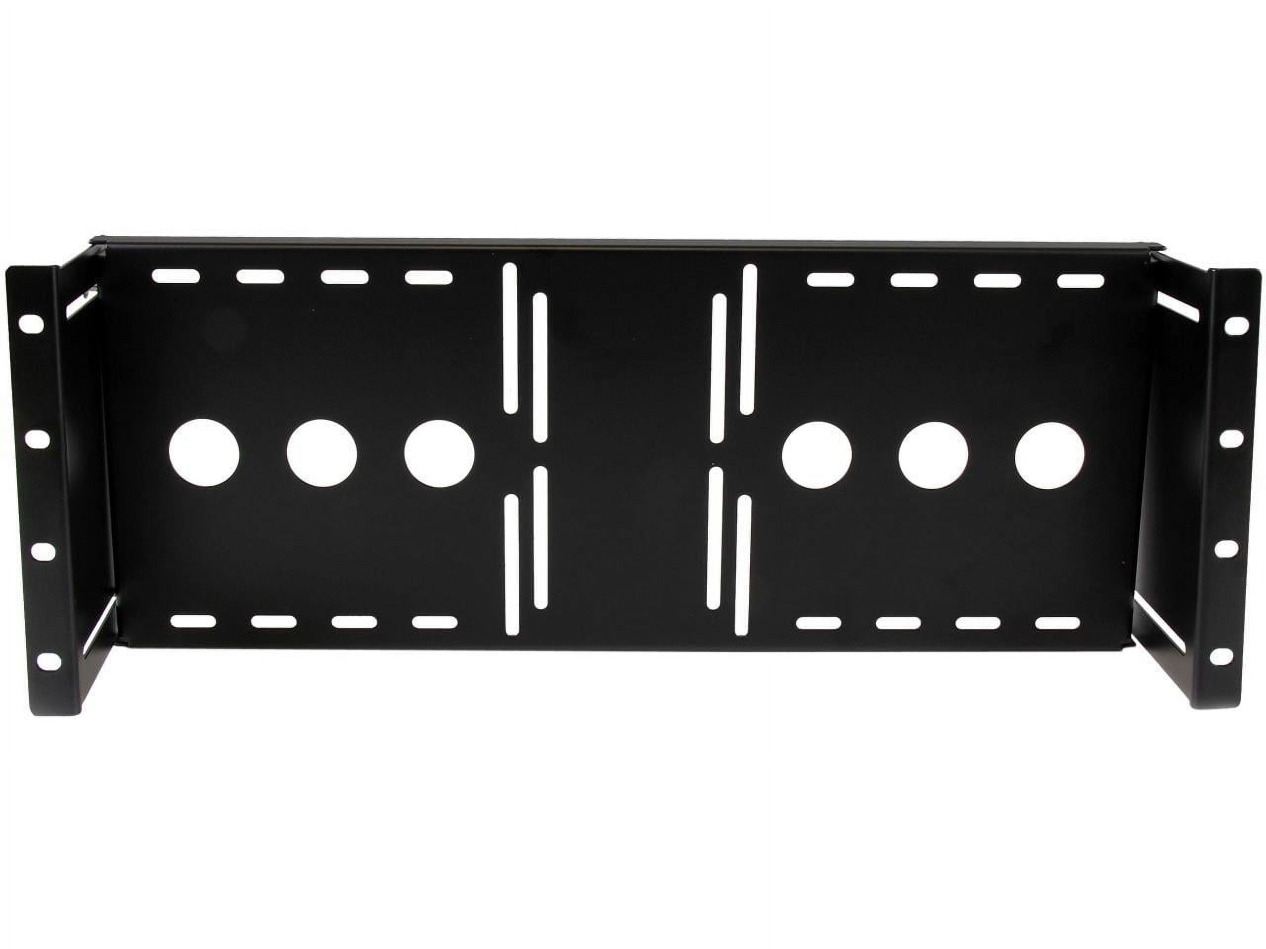 StarTech.com RKLCDBK 4U Universal VESA LCD Monitor Mounting Bracket for ...
