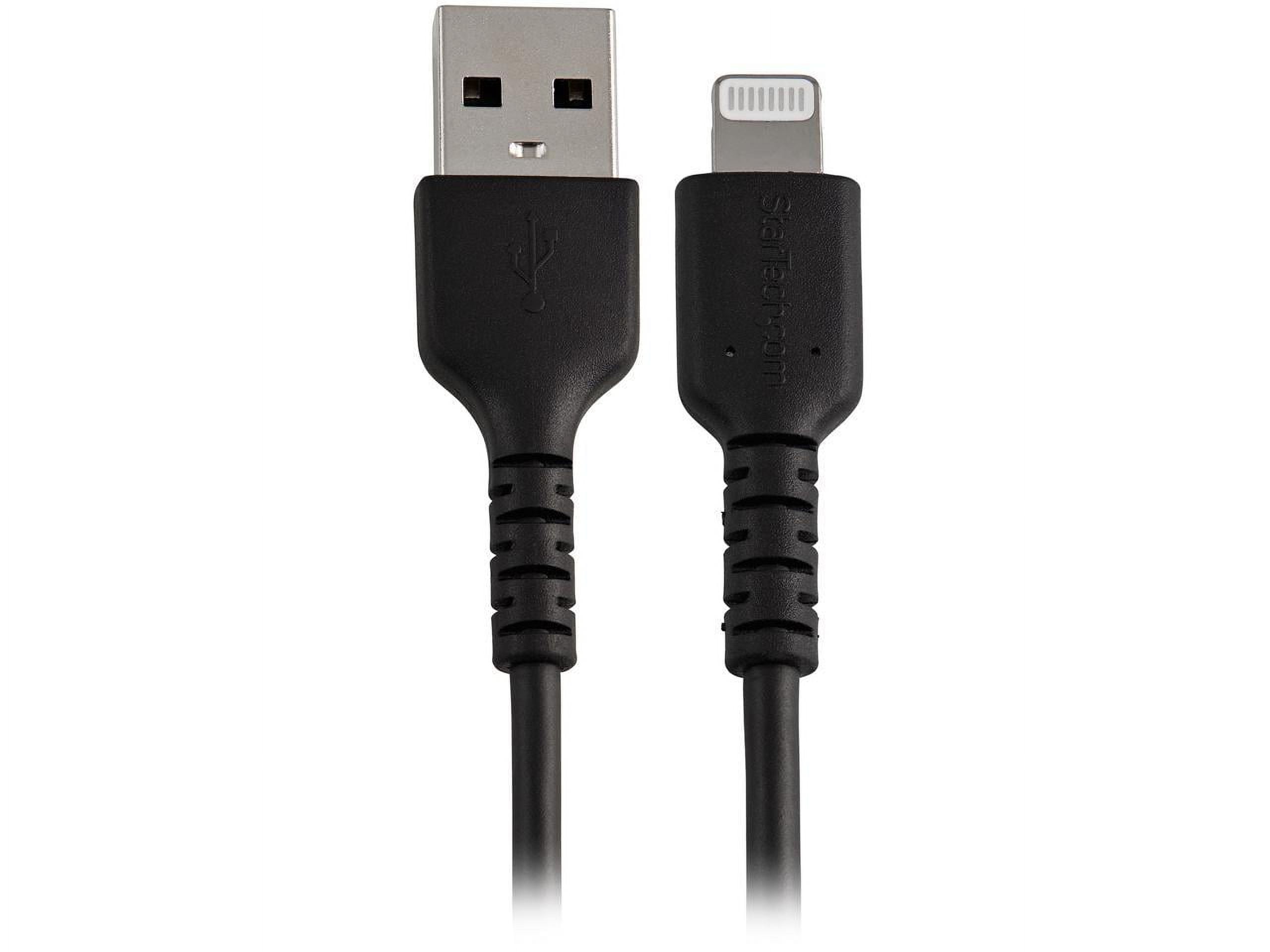 StarTech.com RUSBLTMM15CMB 15cm Durable USB A to Lightning Cable ...